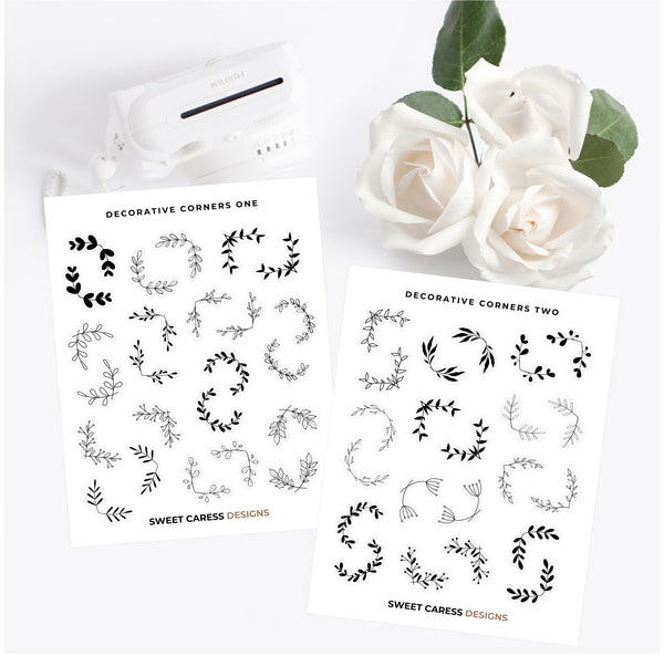 Decorative Corners – Sweet Caress Designs