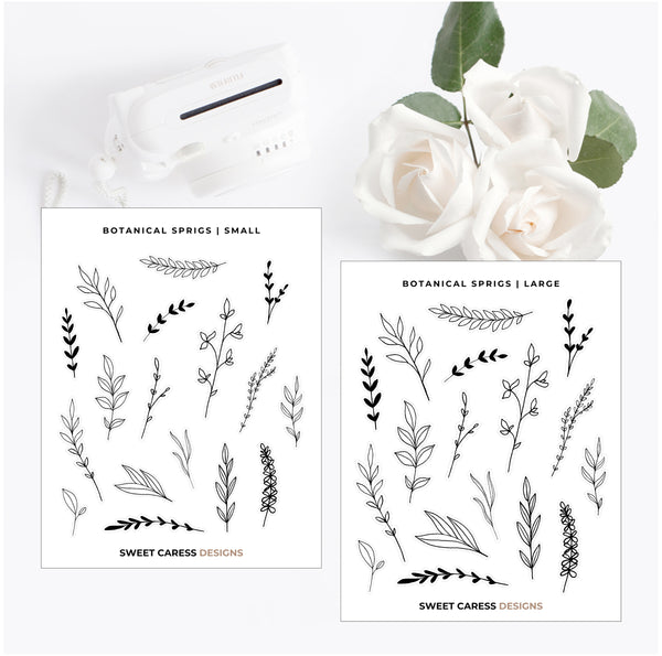 Botanical Sprigs – Sweet Caress Designs