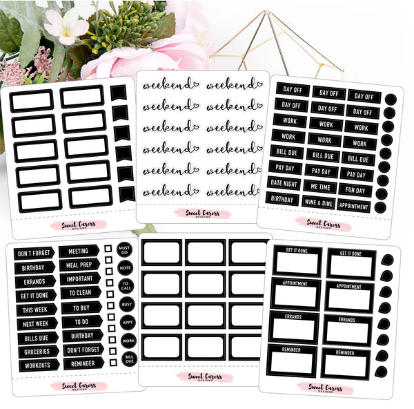 Functional & Minimal Mini Sheets – Sweet Caress Designs